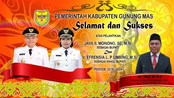 Selamat Atas Dilantiknya Bupati dan Wakil Bupati Baru Gunung Mas ... Selamat Atas Dilantiknya Bupati dan Wakil Bupati Baru Gunung Mas ...